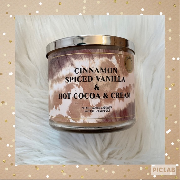 Bath & Body Works | Accents | Bath Body Works Cinnamon Spiced Vanilla ...